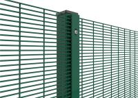 China pvc coated anti climb 358 high security wire mesh fence anti-cut wall fence for sale
