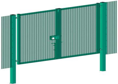 China Pvc Coated Anti Climb 358 High Security Wire Mesh Fence Anti - Cut Wall Fence for sale