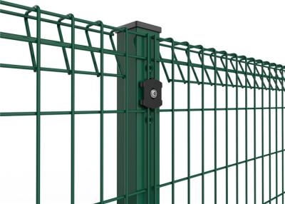 China Security Welded 3D Curvy Wire Mesh Fence Panels PVC Coated 2.0-4.0mm Wire Gauge for sale
