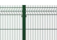 China Security Welded 3D Curvy Wire Mesh Fence Panels PVC Coated 2.0-4.0mm Wire Gauge for sale