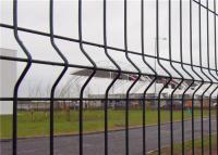 China Security Welded 3D Curvy Wire Mesh Fence Panels PVC Coated 2.0-4.0mm Wire Gauge for sale