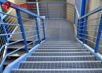 China Hot Dipped Galvanized Expanded Metal Mesh Drainage Steel Grating Stair Treads Customized for sale