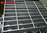 China Galvanized Steel Traffic Plates & Serrated Bar Grating - 20-70mm Height, 2-5mm Thickness for Industrial Flooring for sale