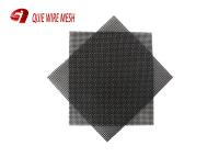 China Ultra Fine Galvanized Window Screen Dark Powder Coated Black Powder Coated for sale