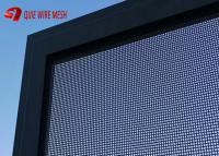 China Customized Black Powder Coated Stainless Steel Window Screen For Home Decoration for sale