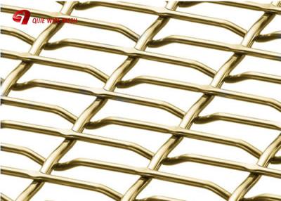 China Aluminum Wire Lock Crimped Woven Wire Mesh For Balcony Railings And Stair Railings for sale