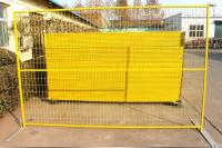 China Industrial 6ft X 8ft Temporary Fence Powder Coated Finish Panels Strong Brace for sale