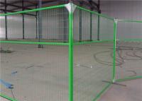 China Customizable Color Canada Construction Fence Panels PVC Temporary Fence for sale