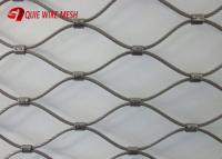 China Ferruled Type Stainless Steel Wire Rope Mesh 3.18mm Cable for Zoo Aviary Enclosures 30+ Year Lifespan for sale