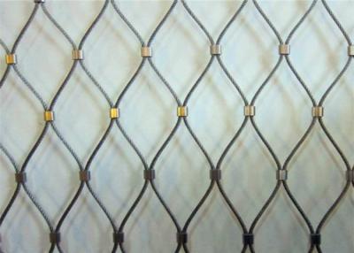 China AISI316 Black Oxide Woven Wire Mesh Animal Enclosure Fence with 1.2-4.0mm Wire Thickness and 20-100mm Hole Sizes for sale