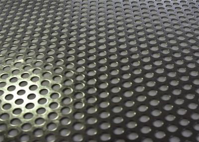 China Galvanized Round Hole Perforated Sheet Metal Panels 0.2-20mm Thickness for Construction and Decoration for sale