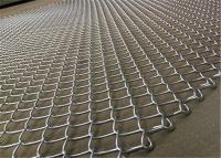 China American Temp Chain Link Fence Fabric 6 Ft X 8 Ft Perimeter Patrol Panels Galvanized GAW for sale