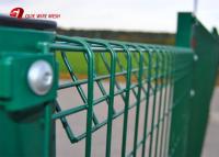 China Roll Top Wire Mesh Fence Panels , Decorative BRC Fence 1500mm / 2000mm / 2500mm Width for sale