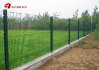 China Anti Climb PVC Coated Wire Mesh Fence Panels 1530mm 1830mm 2030mm with 4.0mm/5.0mm Steel Wire for sale