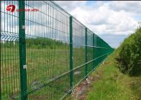 China Anti Climb PVC Coated Wire Mesh Fence Panels 1530mm 1830mm 2030mm with 4.0mm/5.0mm Steel Wire for sale