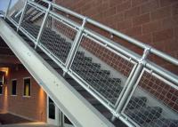 China Architectural Aluminum Crimped Mesh Grilll In Theater Stadium Zoo Exhibition Center for sale