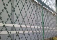 China Hot Dip Galvanized Welded Razor Wire Mesh 7.5x15cm Wire Diameter 2.5mm for sale