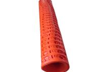 China Economic Orange Fly Screen Mesh Construction Plastic Safety Fence For Warning for sale