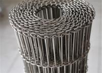China Stainless Steel Chocolate Conveyor Metal Wire Mesh Belt 10-3000mm Width 0.9-3.2mm Wire Diameter for sale