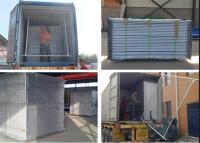 China 2.4*2.1m Durable Temporary Wire Mesh Fence Removable Welded Mesh Fencing for sale
