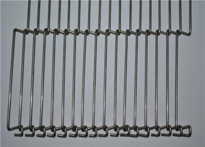 China Stainless Steel Chocolate Conveyor Metal Wire Mesh Belt 10-3000mm Width 0.9-3.2mm Wire Diameter for sale