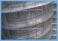 China Hot Dip / Electro Galvanized Welded Wire Mesh 0.8mm * 1.5m High For Afghanistan for sale