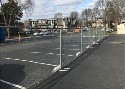 China Hot Dipped Galvanized Temporary Mesh Fencing , Chain Link Wire Mesh Fencing for sale
