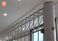 China Welded Wire Mesh Roll Top Curved Metal Fence Brc Powder Coating for sale