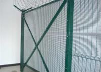 China PVC Coated 358 Mesh Security Fence Panels 76.2x12.7mm Anti-Climb 4.0mm Wire Diameter for sale
