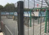 China PVC Coated 358 Mesh Security Fence Panels 76.2x12.7mm Anti-Climb 4.0mm Wire Diameter for sale