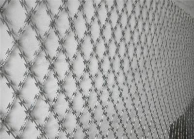 China Powder Coating 450mm Coil Diameter Prison Razor Wire Corrosion Resistance for sale