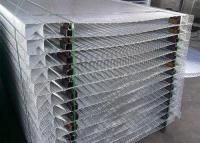 China 2.1m X 2.4m High Security Curved Metal Fence , Wire Mesh Brc Fencing for sale