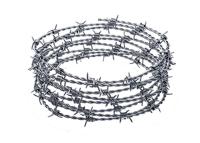 China SGS Galvanized Binding Wire For Security Fence / PVC Coated Barded Wire for sale