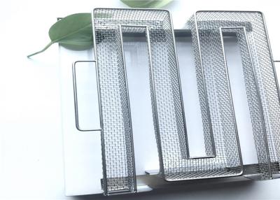 China M Shape 205*200*50mm Metal Wire Mesh For Food Meat Barbrcue Mesh In Summer for sale