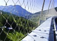 China 20x20mm Stainless Steel Wire Rope Mesh - 304/316L Material, 1.2-4mm Wire Diameter for Security & Animal Enclosures for sale