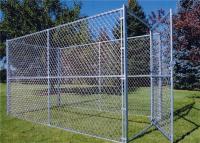China Hot Dipped Galvanized 50x50mm Chain Link Fence For Rural Fencing for sale