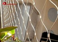 China 316L Stainless Steel 7x7 Wire Rope Mesh - 1.6mm to 3.5mm Diameter for Zoo Enclosures & Architectural Applications for sale