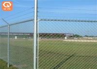 China 8m 60x60mm Chain Link Fence Fabric Panels for sale