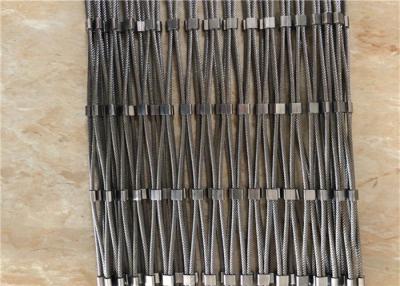 China 316L Stainless Steel Wire Rope Mesh for Zoo Fencing & Decorative Applications - 1.0mm to 3.0mm Wire Diameter for sale