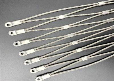 China 304 Stainless Steel Ferrule Rope Mesh Fencing 1.0-3.0mm Wire for Zoo Animal Enclosures and Architectural Applications for sale