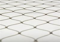China SS 304 Stainless Steel Wire Rope Mesh 20x20mm for Window Protection and Zoo Animal Enclosures for sale