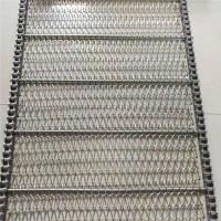 China Food Grade 304 Stainless Steel Heat Resistant Conveyor Belt Wire Mesh Belt for sale