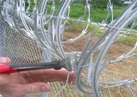 China Iso9001 2.5mm Diameter Concertina Razor Wire For Fencing for sale