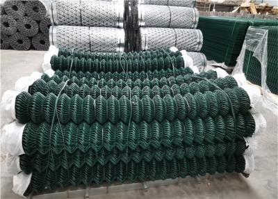 China 50x50mm Pvc Coated Chain Link Cyclone Mesh Fence for sale
