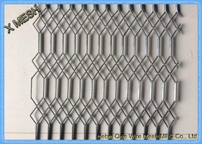 China Flattened Expanded Metal Wire Mesh / Expanded Mesh Screen Wear Resistance for sale