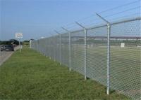 China 6 Foot Galvanized 11.5 Gauge Coated Chain Link Fence for sale