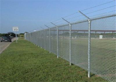 China 6 Foot Galvanized 11.5 Gauge Coated Chain Link Fence for sale