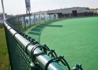 China Black Pvc Coated Chain Link Security Fence for sale