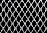 China Flattenedd Heavy Expanded Metal Mesh Panel Strong Tensile Strength for sale