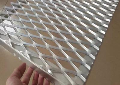 China Powder Coated Aluminum Expanded Metal Mesh for Building Facades - 0.5-5mm Thickness, Up to 3m Width for sale